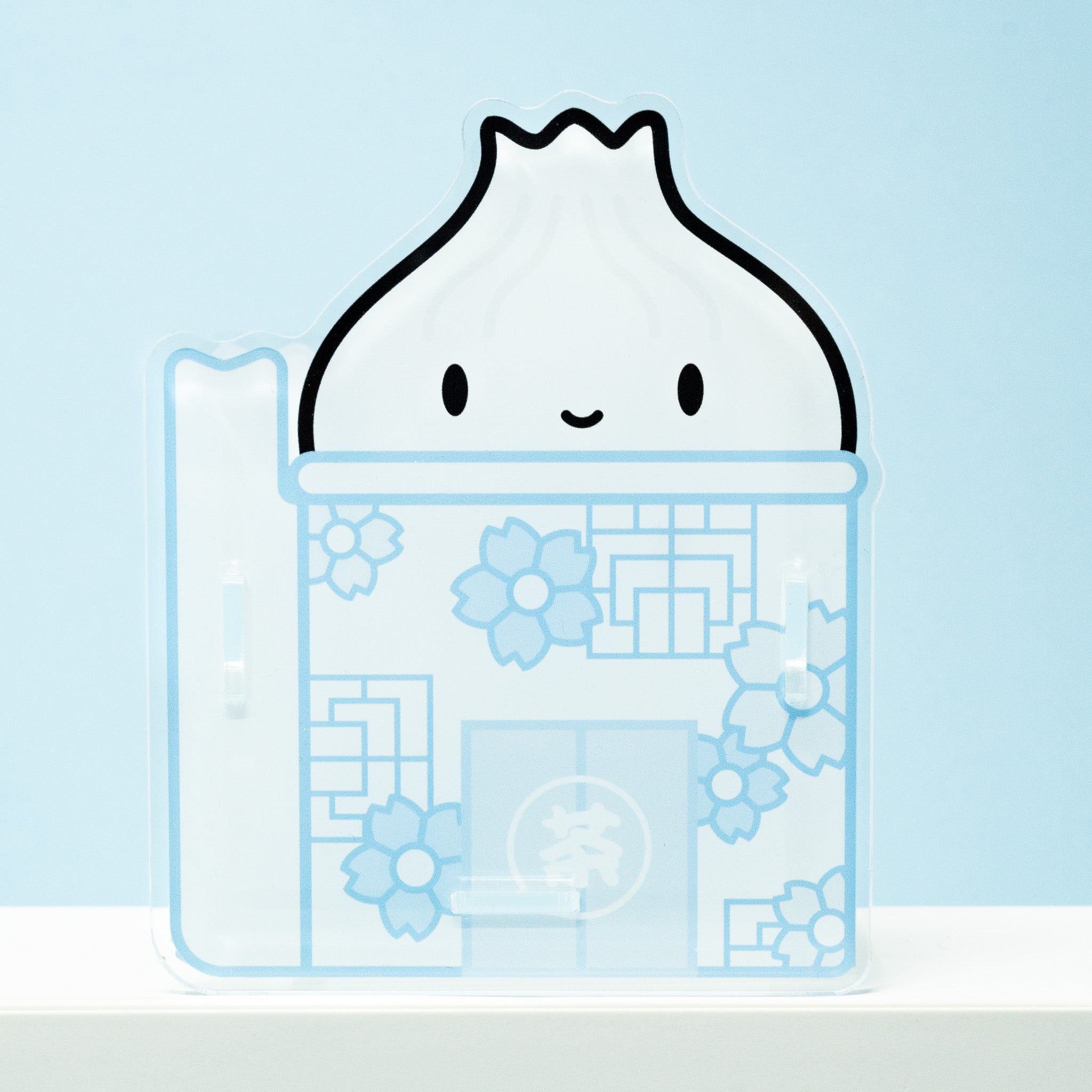 MISC075 | High Teahouse Acrylic Pen Holder – Wonton In A Million